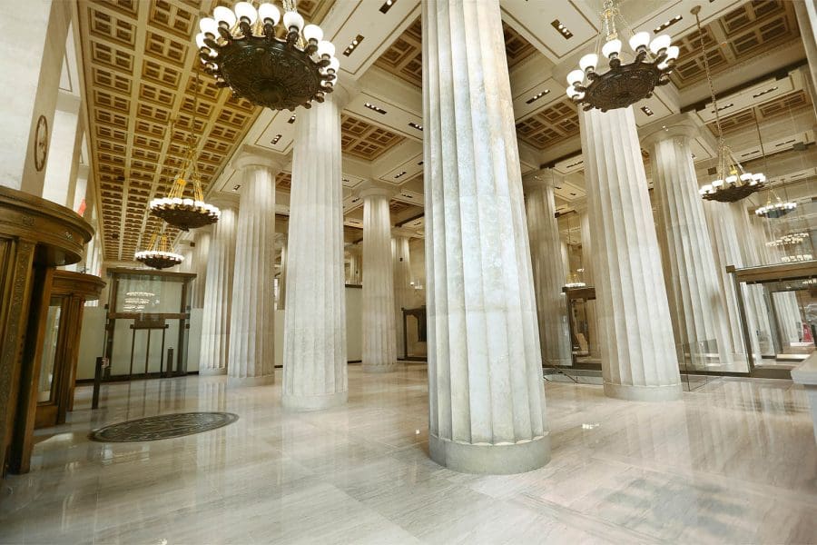 195 Broadway Lobby, Retail Spaces and Galleria - Sciame Construction