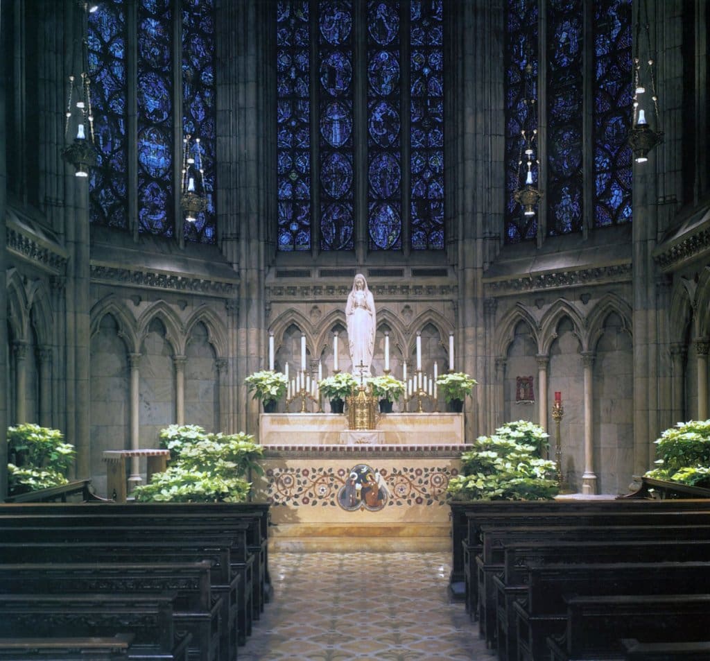 The Lady Chapel, Cathedral of St. Patrick - Sciame Construction