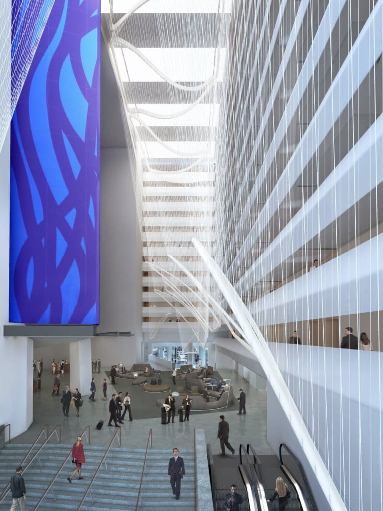 Site #25 Facade & Atrium Upgrade - Sciame Construction